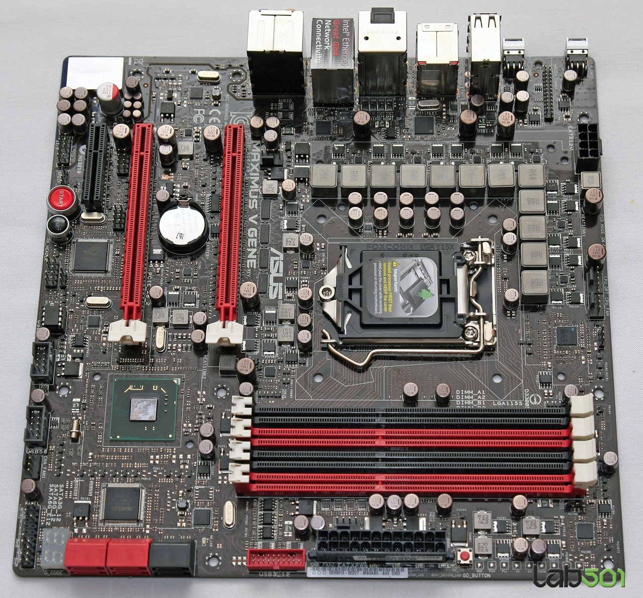 ASUS Maximus V Gene Preview Lab501 ASUS Maximus V Gene Preview Lab501