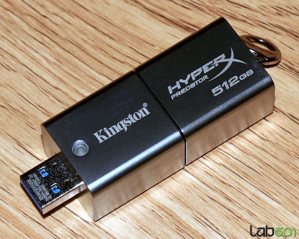 lab501 » Kingston DataTraveler HyperX Predator 512GB USB 3.0 Review