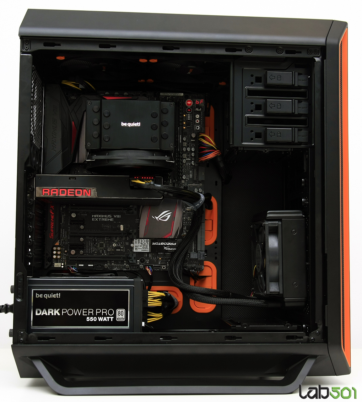 lab501 » Be Quiet! Silent Base 800 – Building a silent PC